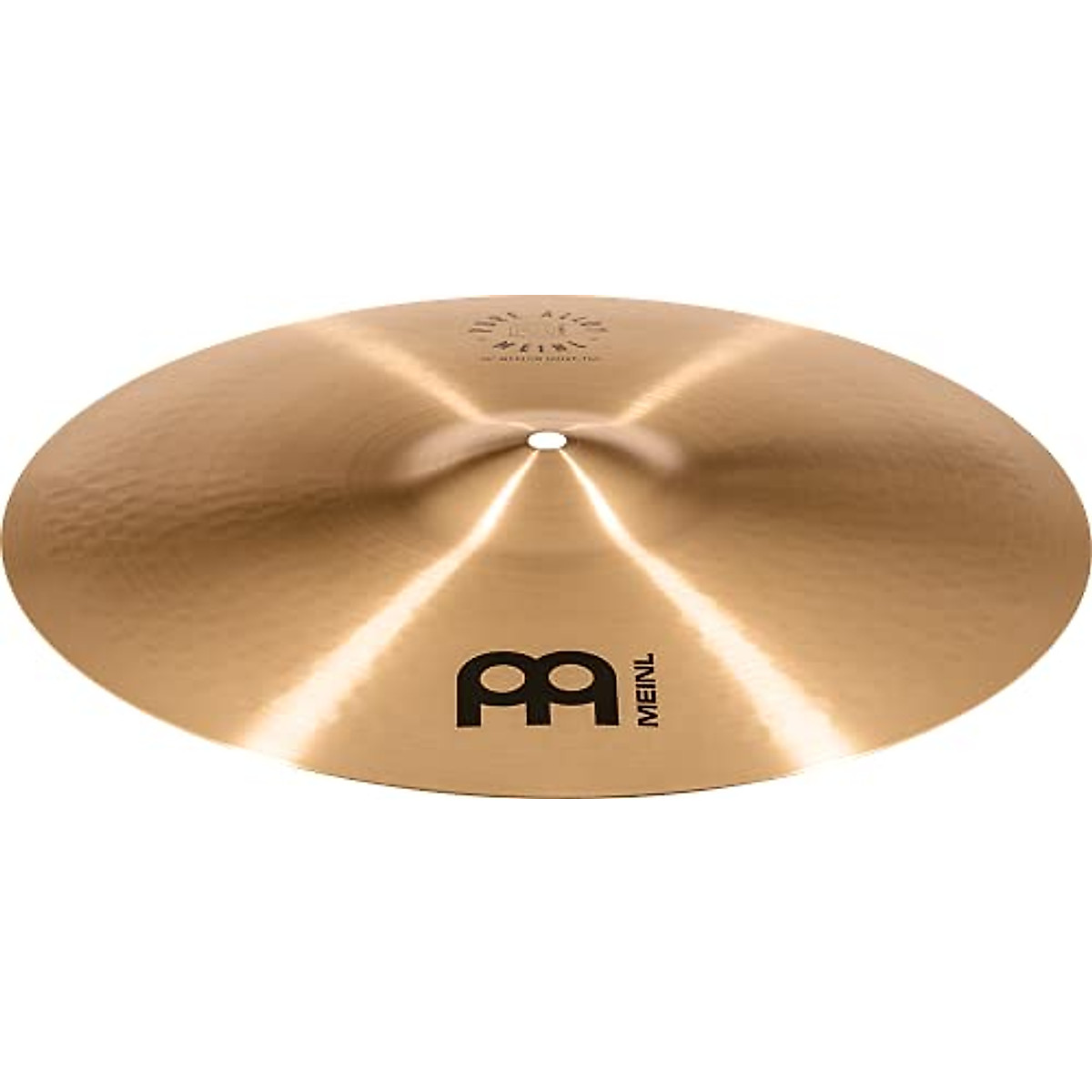 Meinl 15" Medium HiHat (Hi Hat) Cymbal Pair - Pure Alloy Traditional - Made in Germany, 2-YEAR WARRANTY (PA15MH)