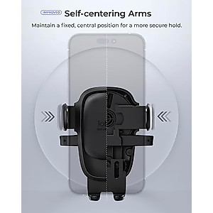 iOttie Easy One Touch 6 Air Vent Car Phone Mount - Universal Cell Phone Holder for iPhone, Google, Samsung, Moto, Huawei, Nokia, LG, and All Other Smartphones