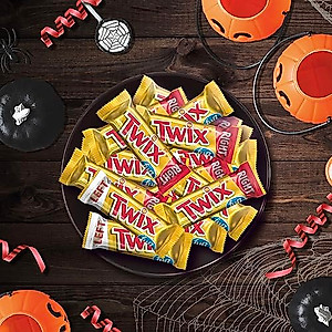 TWIX Fun Size Caramel Cookie Chocolate Candy Bars - 10.83 oz Bulk Candy Bag