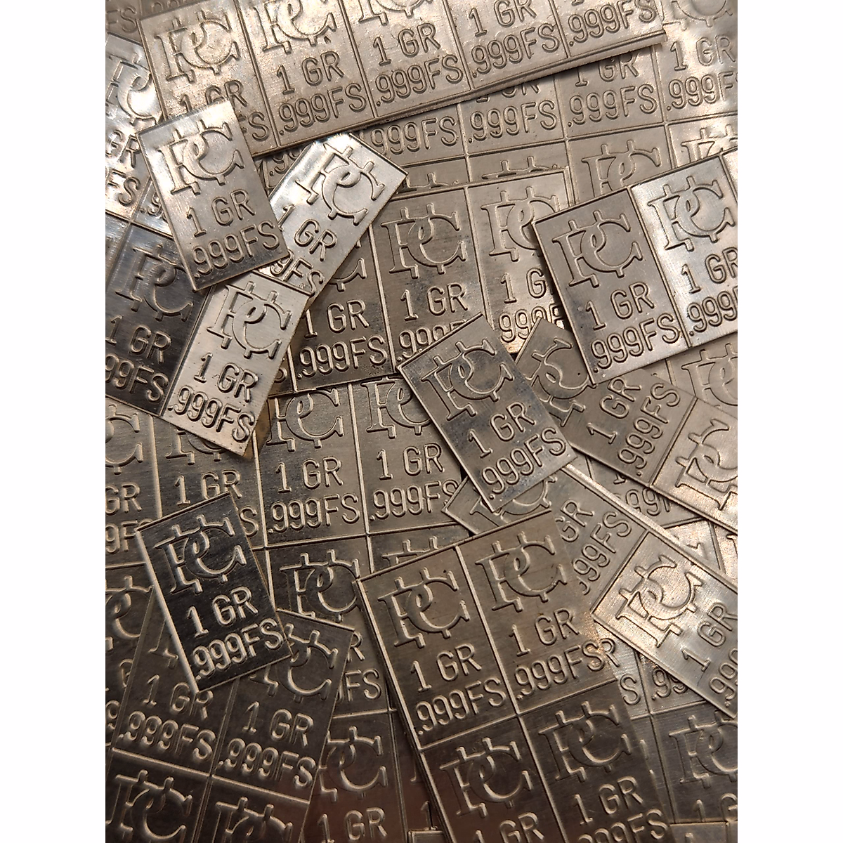 24 1 Grain Silver Bars