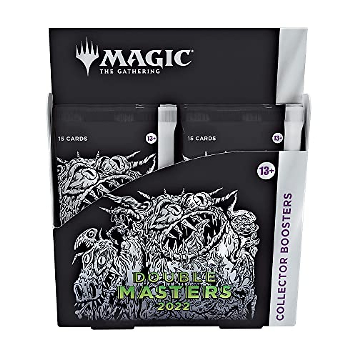 Magic: The Gathering Double Masters 2022 Collector Booster Box | 4 Count (Pack of 1) (Total 60 Magic Cards)