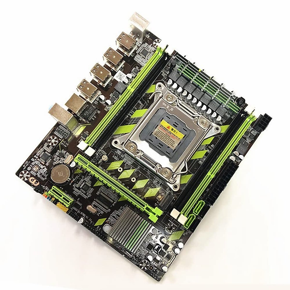 KVSERT X79 Motherboard Set Xeon E5 2640 CPU E5-2640 with LGA2011 Combos 4Pcs X 4GB = 16GB Memory DDR3 RAM PC3 10600R 1333Mhz