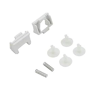 Hayward PVGXH808KIT Poolvergnuegen Lower Body Conversion Rebuild Kit Next Generation Pool Cleaner with 4 Wheel Suction and Included Throats, White