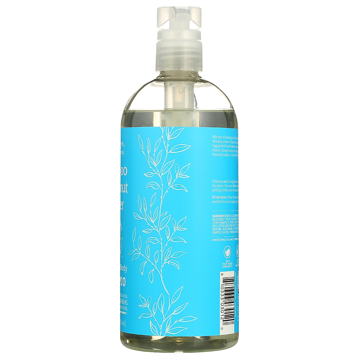 RENPURE Bamboo Coconut Water Shampoo, 24 FZ