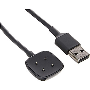 Fitbit Sense and Versa 3 Charging Cable for Smart Watch, Official Product