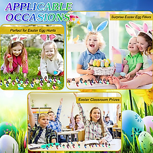 Bememo 25 Pcs Little Jesus Figures Original Design Mini Rubber Jesus Toys to Hide and Seek Religious Party Favors Sunday School Baptism Gifts(Multicolor)