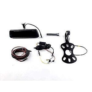 Brandmotion FVMR-8866 FullVUE Rear Camera Mirror for Jeep Wrangler JK 2007-2018