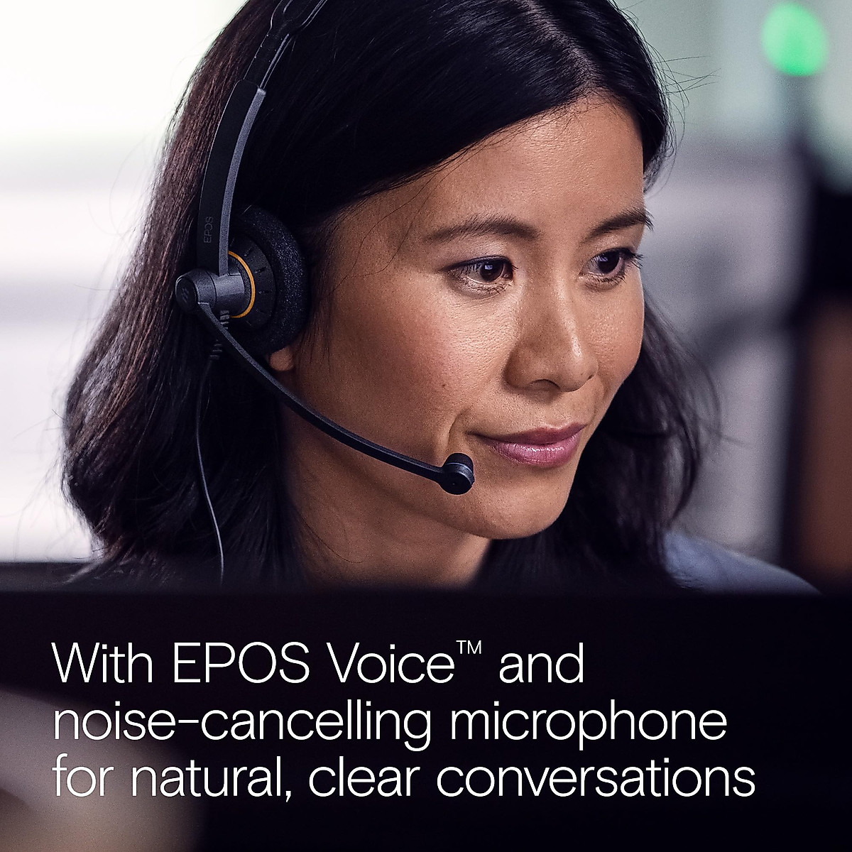 Sennheiser Consumer Audio SC 60 USB ML (504547) - Double-Sided Business Headset | For Skype for Business | with HD Sound, Noise-Cancelling Microphone, & USB Connector (Black)