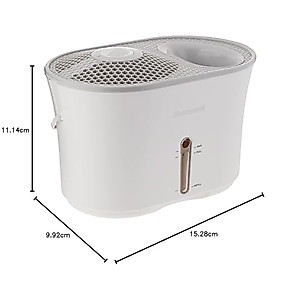 Honeywell Cool Mist Humidifier, Medium Room, 1 Gallon Tank, White – Humidifier for Baby and Kids Rooms, Bedrooms and More