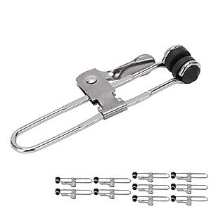 Aqur2020 Lever Action Grid Clamp Tile Clamps Install Ceiling Clamp 10Pcs Fastener Holding Devices