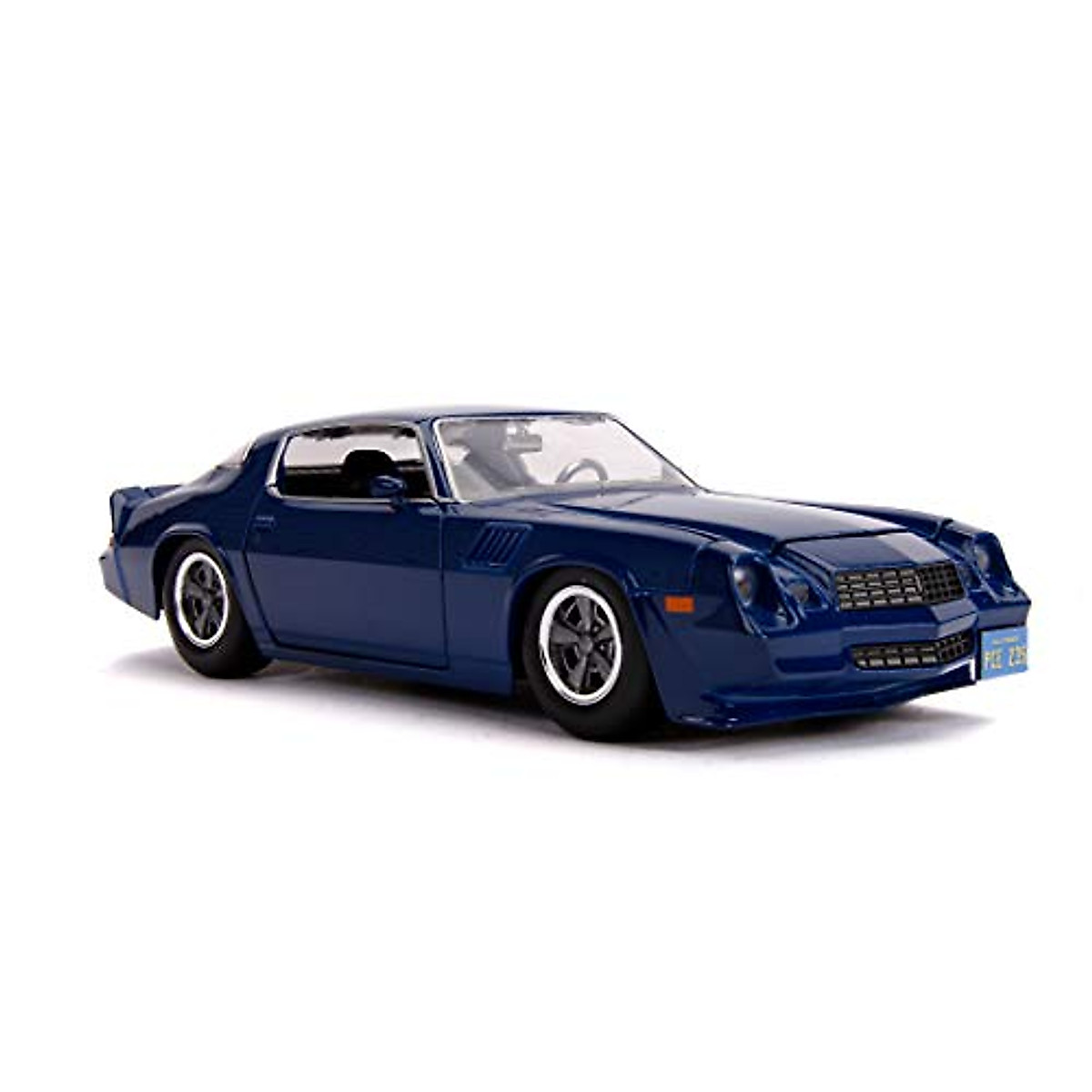 Jada Toys Billy's Chevrolet Camaro Z28 Dark Blue with Collectible Coin Stranger Things (2016) TV Series 1/24 Diecast Model Car by Jada 31110