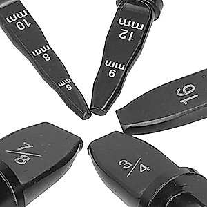 Copper Pipe Flaring Tool for Air Condition High Speed Steel Ball Bearing Drill Bit Expander Metric Industrial Hex Handle