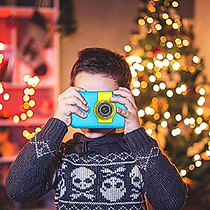 topliu Kids Camera Toys, 40 Million High-Definition Children's Camera, 180 ° Rotatable Lens Digital Camera, 2.4 Inch Large Screen Student Camera, Parent-Child Gift Camera.