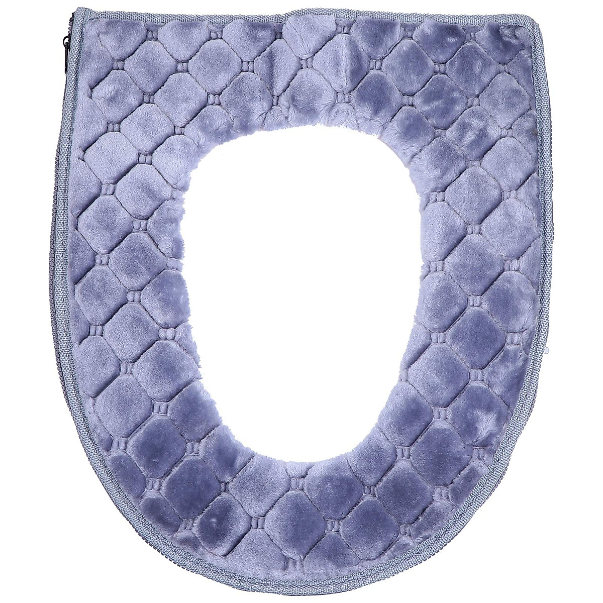 FAVOMOTO Bathroom Seat Toilet Liners Plush Toilet Seat Thickened Cover Plush Bath Cushion Seat Cover Toilet Warmer Padded Family Cushion