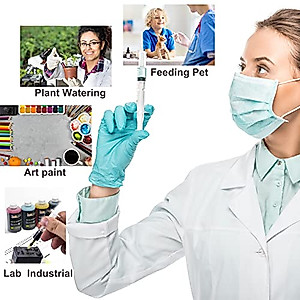 Ackers 50Pcs 60ml Large Plastic Syringe Individually Sealed with Measurement & Cap,for Scientific Laboratory and Dispensing Multiple Uses Measuring Syringe Tools