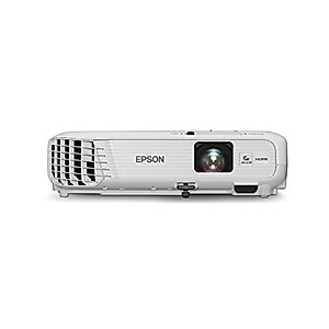 Epson Home Cinema 740HD 720p, HDMI, 3LCD, 3000 Lumens Color and White Brightness Home Theater Projector