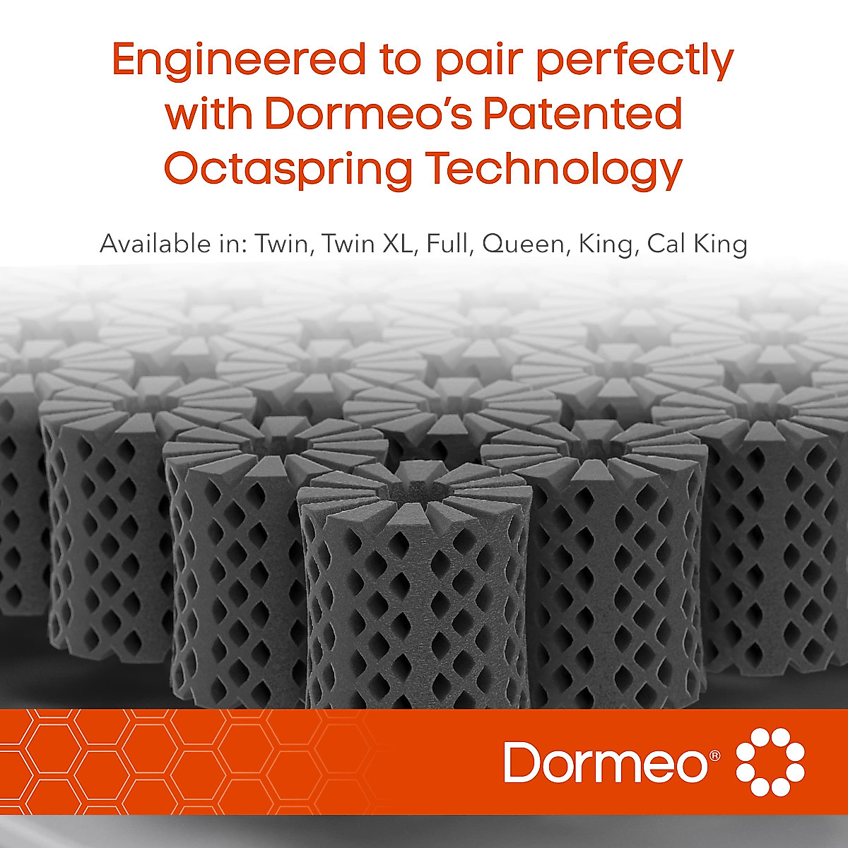 Dormeo Twin Mattress Topper and Premium Waterproof Mattress Protector Bundle