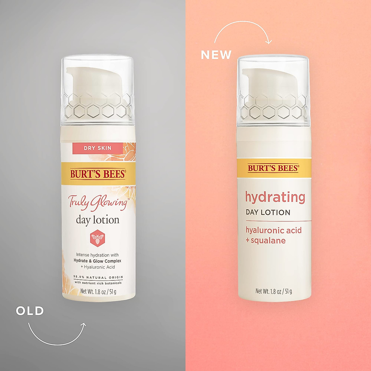 Burts Bees Truly Glowing Day Lotion - Dry Skin Unisex 1.8 oz, White, (I0115836)