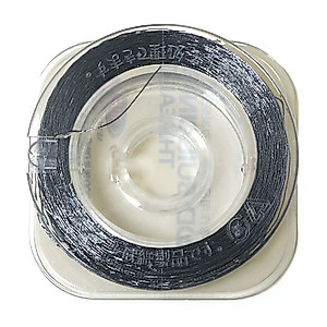 RLECS Rod Guide Whipping Wrapping Thread 50 Meters 55 Yds for Fishing Lovers, Gray