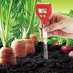 UGPLM Portable PH Meter, Moisture Meter Water Quality for Gardens Cheese