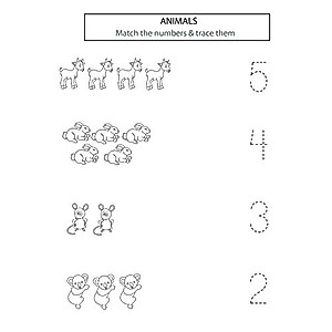 Preschool Math Workbook: Number Tracing, Addition and Subtraction math workbook for toddlers ages 2-4 and pre k