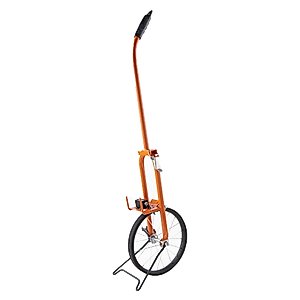 Keson MP301 Metal Frame Measuring Wheel with Spoked Wheel (Graduations: ft.), 11-1/2-Inch Diameter