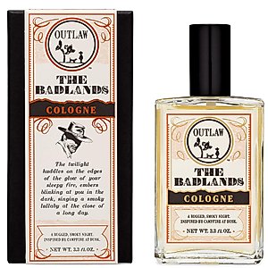 Smoky & Woody Cologne with notes of Cedar and Campfire - The Badlands Cologne by Outlaw - Men's or Women's Cologne
