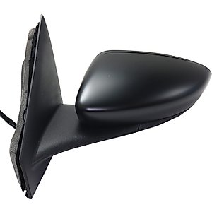 Kool Vue Driver Side Power Heated Mirror for Chrysler 200 2015-2017 Without Signal Light, Blind Spot Monitor, Memory, Puddle Lamp & Auto-Dimming Paintable