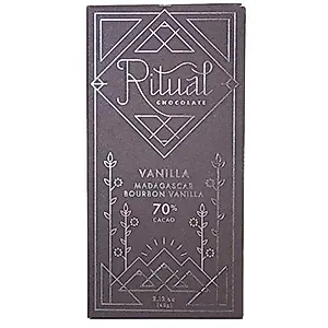RITUAL CHOCOLATE Vanilla 70% Cacao Bar, 1 EA