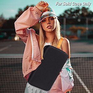 C CALYCO Pickleball Bag Pickleball Sling Cover with Extra Storage Space for Accessories, Adjustable Pickleball Carrying Case for Men & Women Fits 2 Paddle & 4 Balls