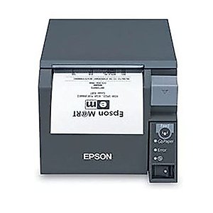 Epson Receipt Printer - Thermal line - Roll (3.15 in) - 180 x 180 dpi - up to 590.6 inch/min - USB 2.0, PoweredUSB - Dark Gray