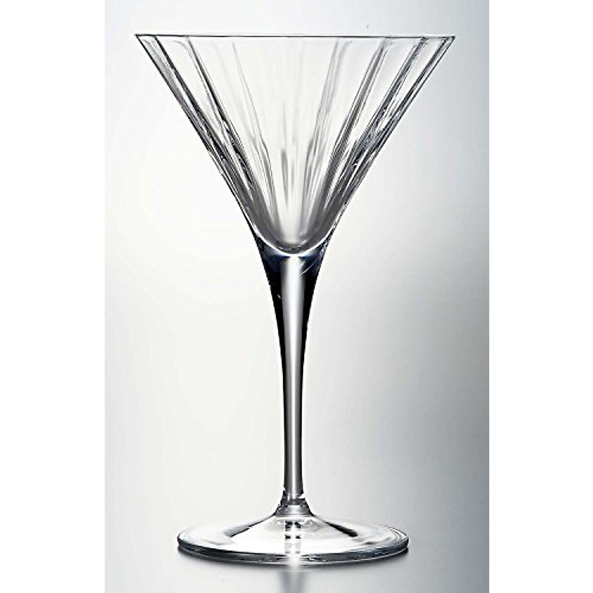 Luigi Bormioli Bach 8.25 oz Martini Glasses, 4 Count (Pack of 1), Clear