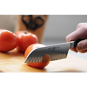 Wusthof Trident 4183 Forged Santoku with Granton Edge Knife - Classic 7" Blade