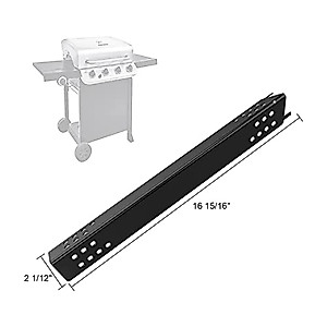 BMMXBI 463625217 463673517 463673017 Grill Parts Kit for Charbroil 463673519 463625219 Replacement Charbroil Performance Grills 463673619 G4700004W1 G4705200W1 Heat Plate Shield Burner Tube