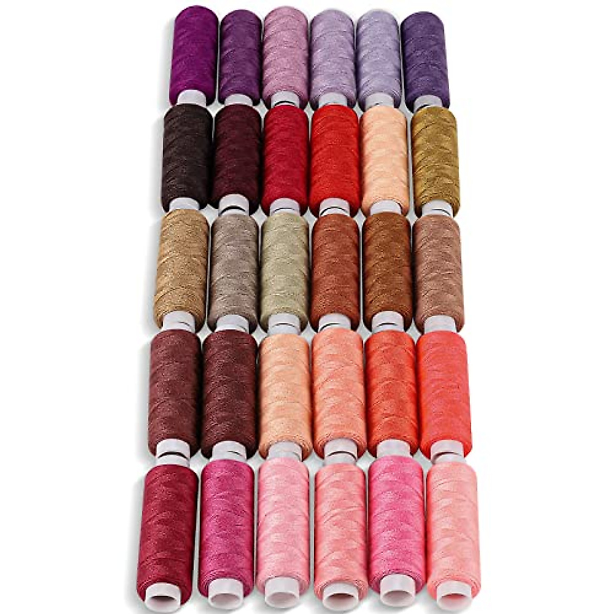 CiaraQ Sewing Threads Kits, 60 Colors Polyester 250 Yards Per Spools for Hand Sewing & Embroidery …