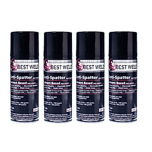 4 Pack - Best Weld Welding Anti Spatter 16oz Aerosol Spray Can, 905-620-16OZ
