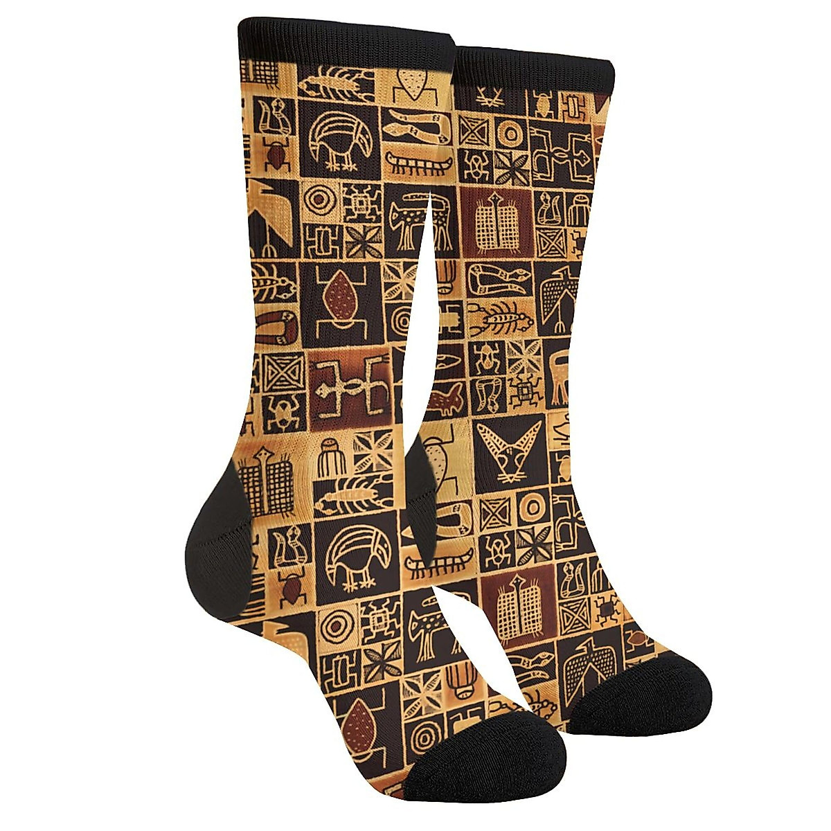 African Egyptian Culture Novelty Socks For Women & Men One Size
