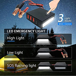 Bejav 24v 12v to USB 5v Step Down Converter 12v USB Charger Multi Port Adapter Compatible with iPhone Samsung USB Device Smart Phone Tablets Charging