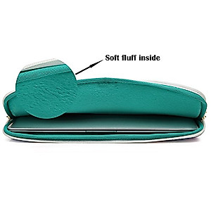 Canvaslove Pink Chrysanthemum Laptop Sleeve Case Bag with Pocket for MacBook Pro 14 inch,Surface Laptop 14.4 inch and HP Lenovo Dell ASUS Acer 14 inch Laptop Computer