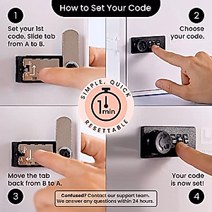 Lockabox One™ | Compact and Hygienic Lockable Storage Box for Food, Medicines, Tech and Home Safety | One Size 12 x 8 x 6.6 inches externally (Crystal)