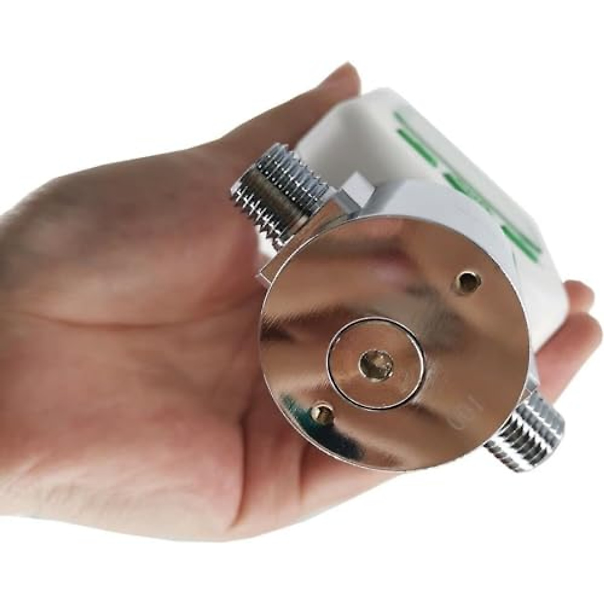 BHYIQI Digital Gas Mass Flow Meter Gas Flowmeter with Range 0 to 20L/Min Accracy ±2.5+0.5FS% Password Setting Alarm Function