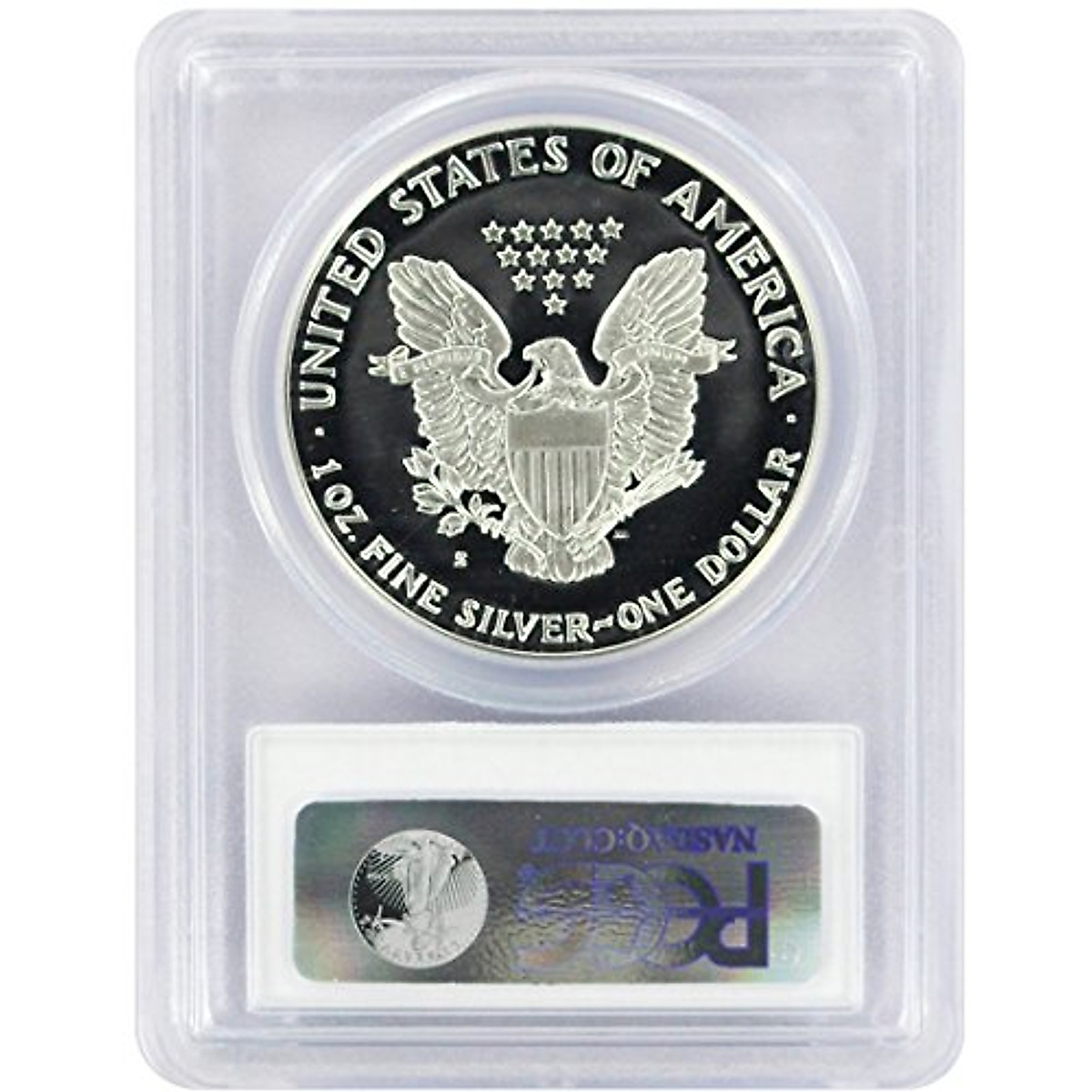1990-S $1 American Silver Eagle PR69DCAM PCGS