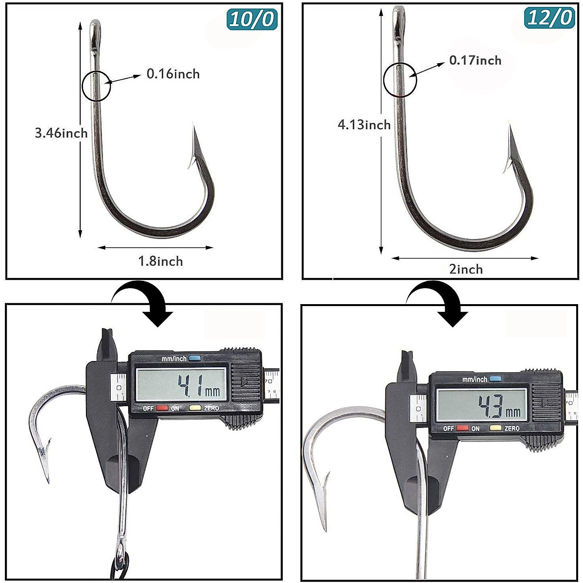 Shark Fishing Rig Double Tuna Hook Rig Shark Leaders 400lb Super Strong Stainless Steel Cable Wire Leader Shark Rigs Saltwater Fishing Tackle