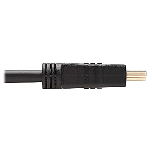 Tripp Lite High Speed HDMI Cable with Ethernet, Ultra HD 4K x 2K, Digital Video with Audio (M/M), 6-ft. (P569-006),Black