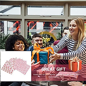 EXCEART Fabric Fabric 8Pcs Valentines Day Fabric Squares Heart Fabric Bundle Squares Valentines Sewing Patchwork for Holiday Anniversary Wedding Party Quilting Quilted