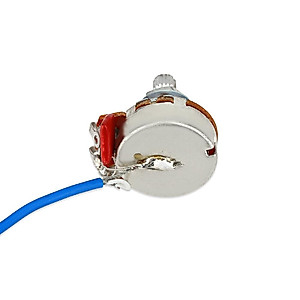 Electric Guitar Wiring Harness, Guitar Wiring Harness Kit 1 Volume 1 Tone 3 Way Toggle Switch 500K for Electric Guitar Electric Guitar Wiring Harness Electric Guitar Wiring Harness