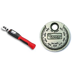 ACDelco 3/8" Digital Torque Wrench (3.7 to 37 ft-lbs.) and CTA Tools Spark Plug Gapper