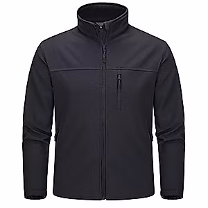 MAGCOMSEN Hiking Jacket Men Lightweight Winter Jackets for Men Waterproof Soft Shell Mens Jacket Hunting Jacket for Men Work Jacket