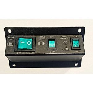 Popcorn Machine Switchbox 48501 - Includes 3 Switches