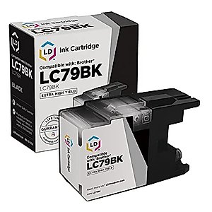 LD Compatible Ink Cartridge Replacement for Brother LC79BK Extra High Yield (Black)